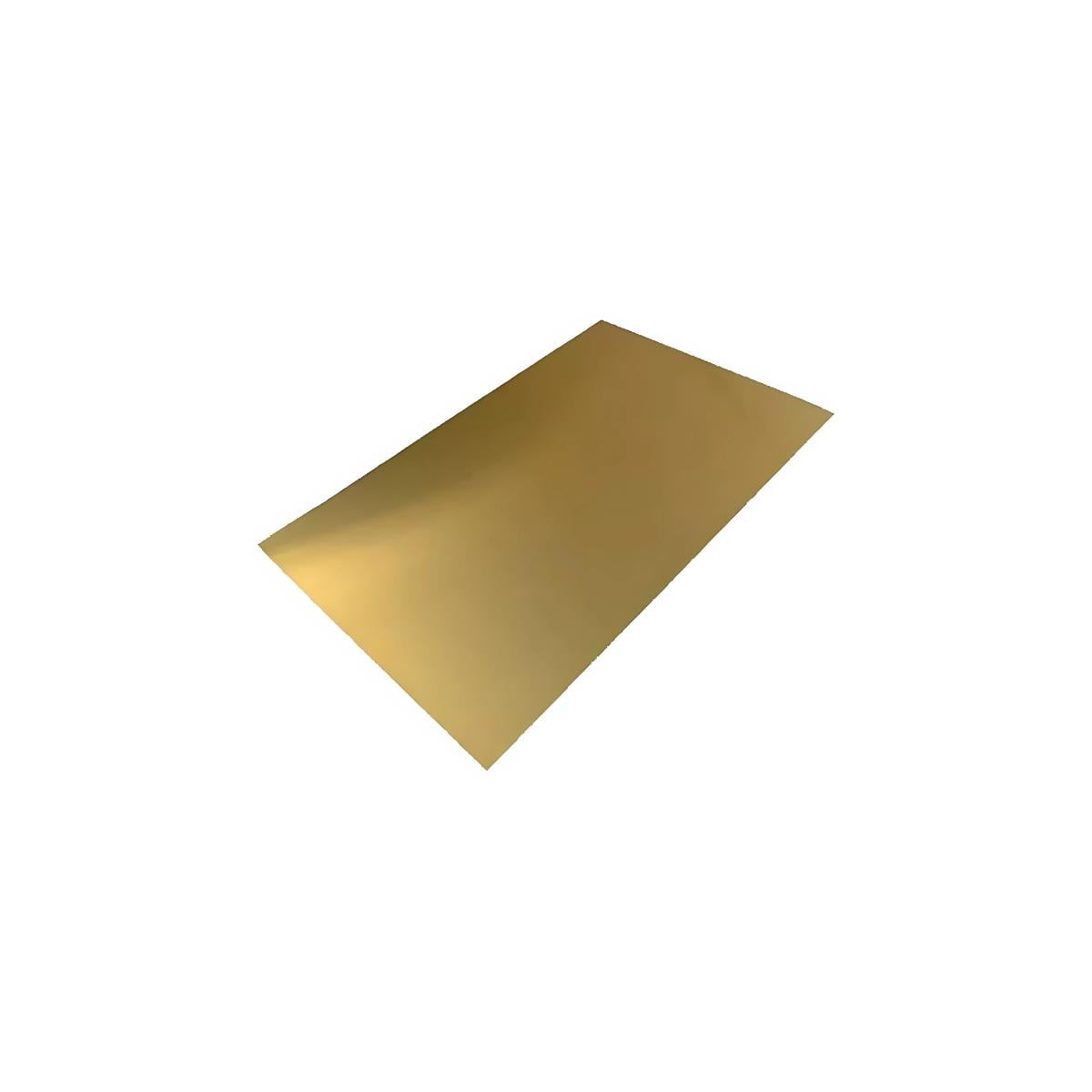 PLACA ALUMINIO SUBLIMABLE DORADA 30X21 A4 SUBLIMACIÓN
