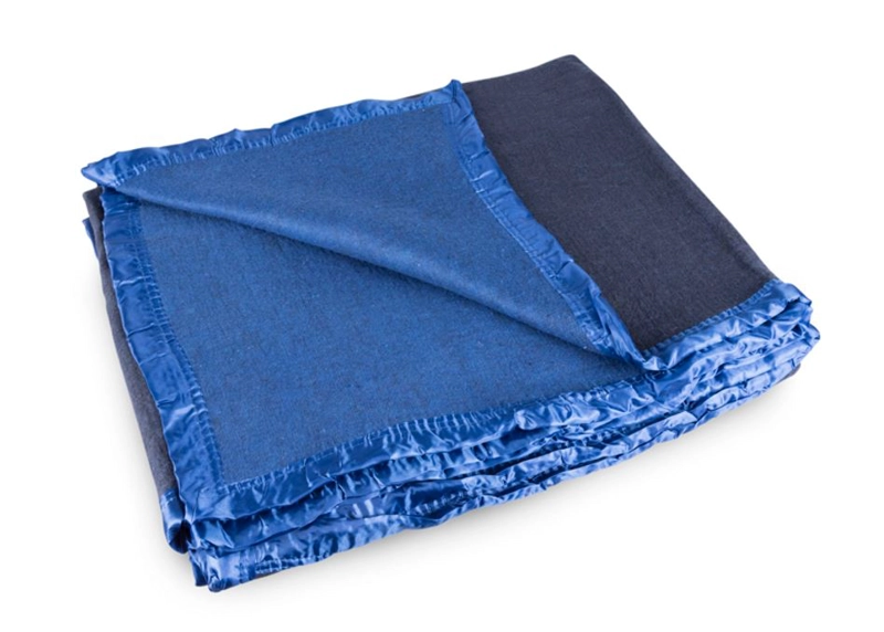 FRAZADA SUPER TERMICA 2 PLAZAS 50 X 60 CM AZUL