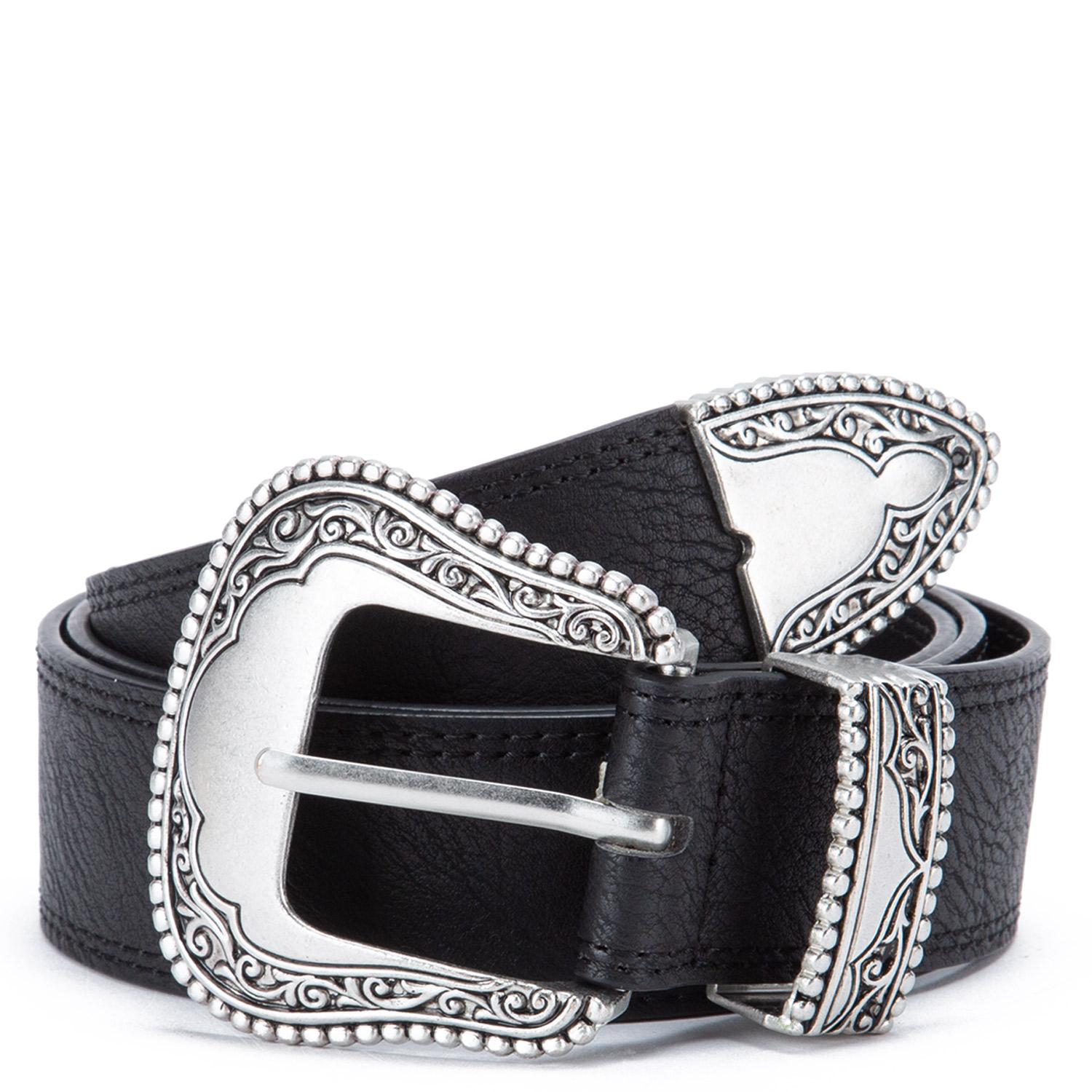 CINTURON - ANCHO 40MM - GACEL - NEGRO