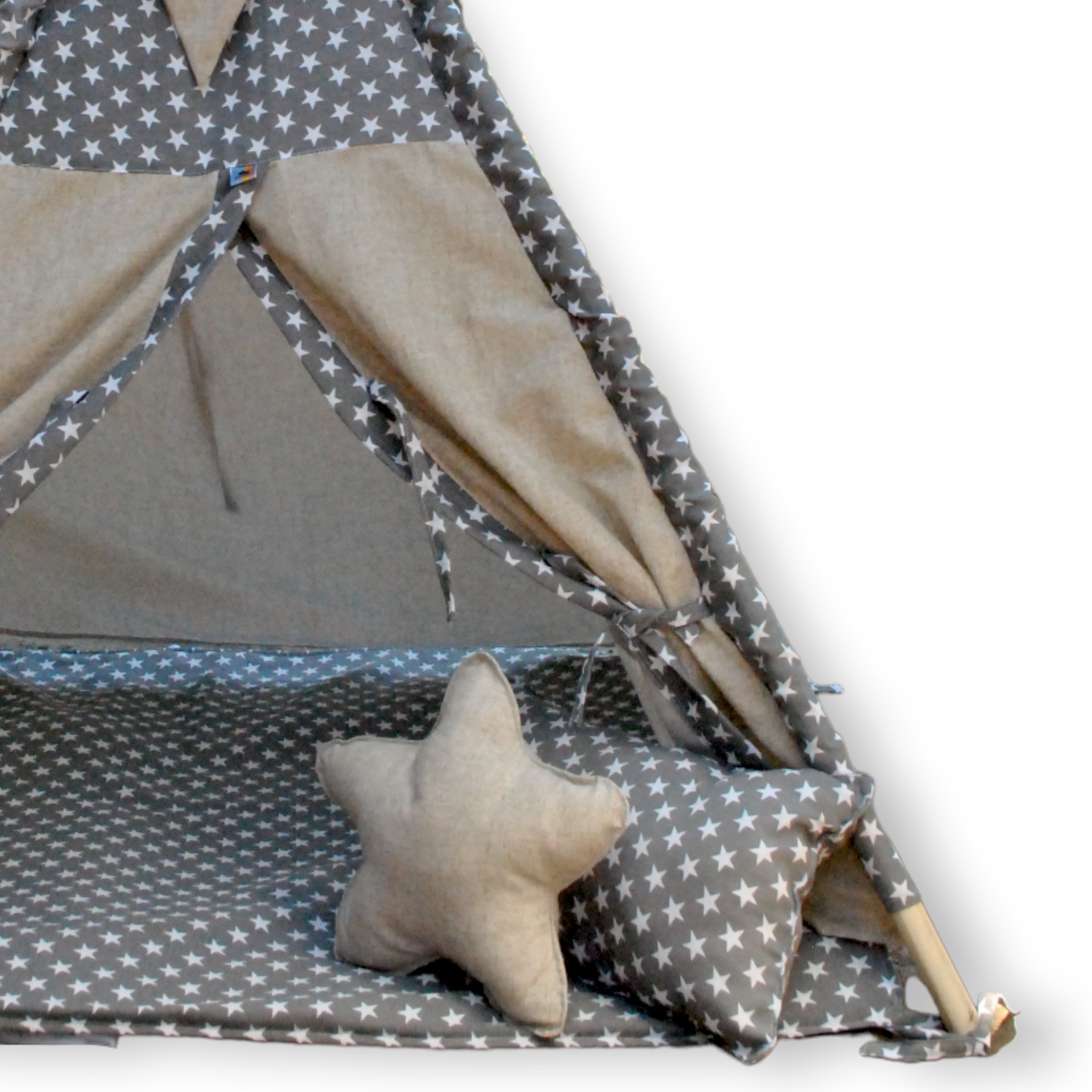 Ripley - CARPA TIPI STAR GRIS TAMAÑO NORMAL