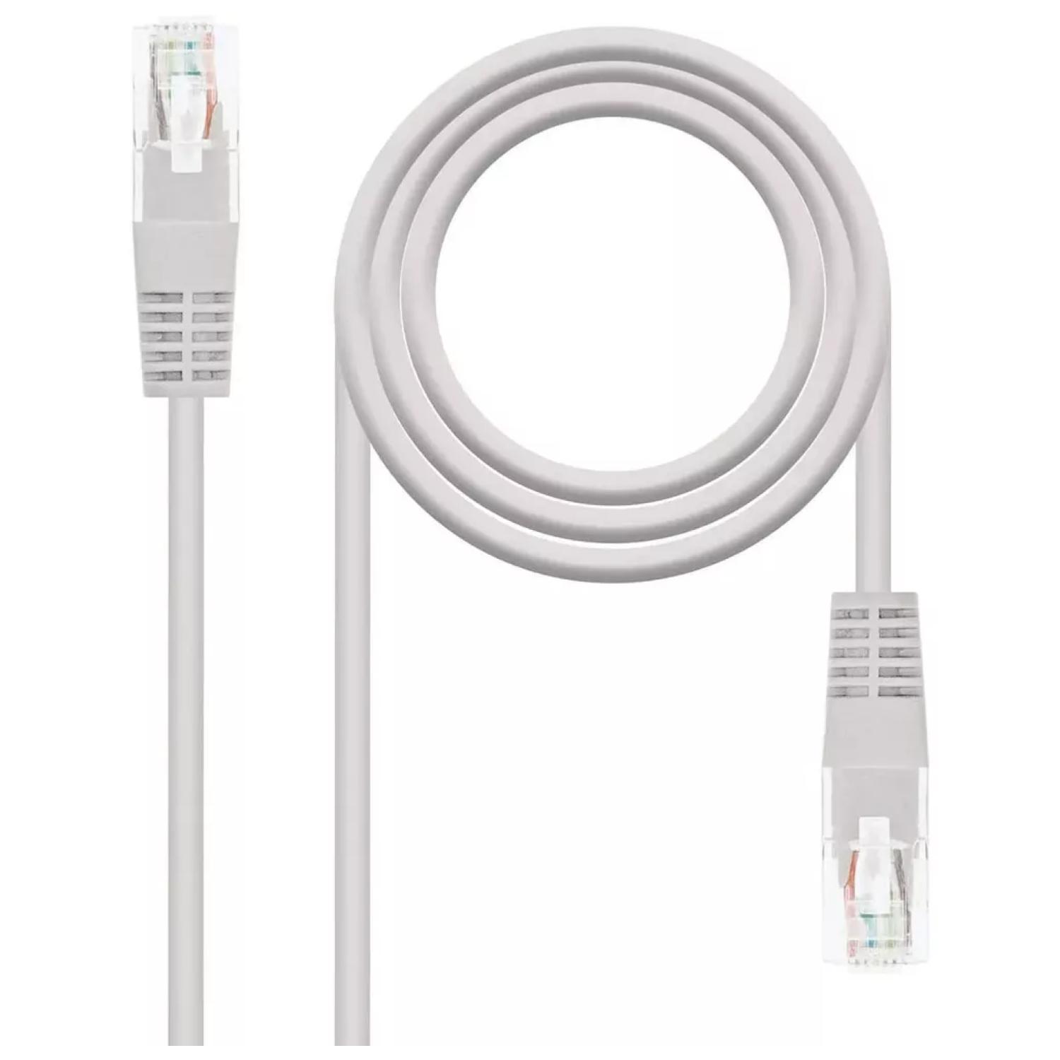 CABLE DE RED TOTAL CLICK UTP 6E 10MTS GRIS
