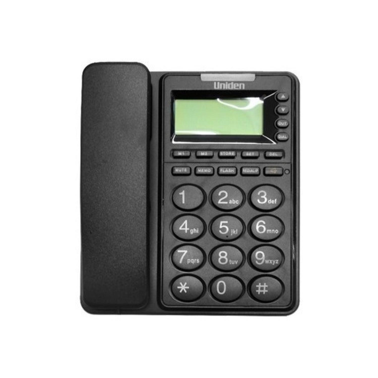 Ripley - TELEFONO SOBREMESA MANOS LIBRES BOTONES GRANDES 409N UNIDEN