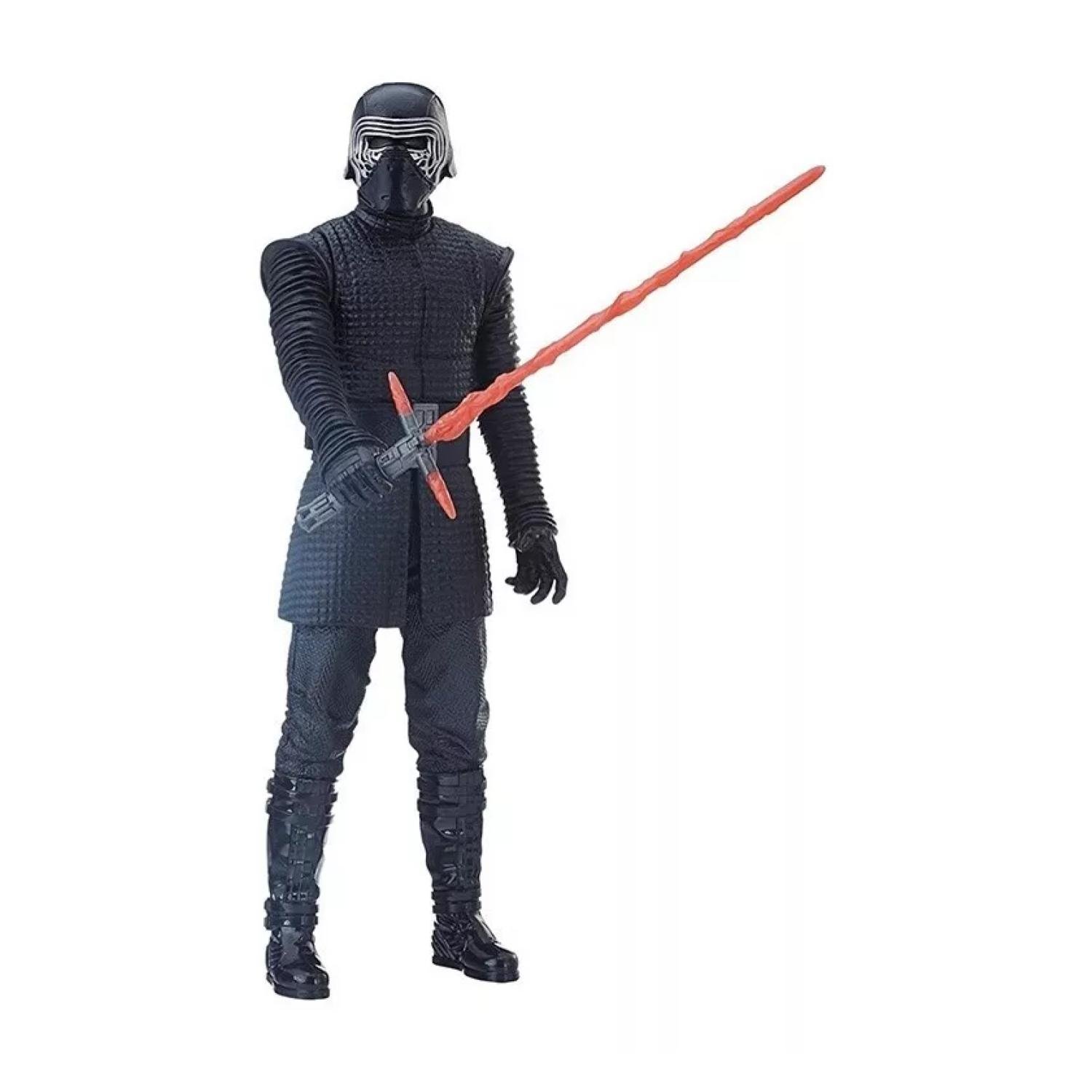 Ripley - FIGURA DE ACCION TOTAL CLICK NEGRO JUGUETE KYLO REN 30 CM STAR ...