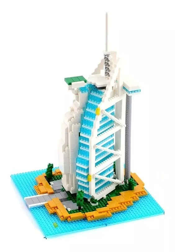 Ripley - SET DE CONSTRUCCIÓN BURJAL ARAB HOTEL 3D 1095 PIEZAS EN CAJA ...