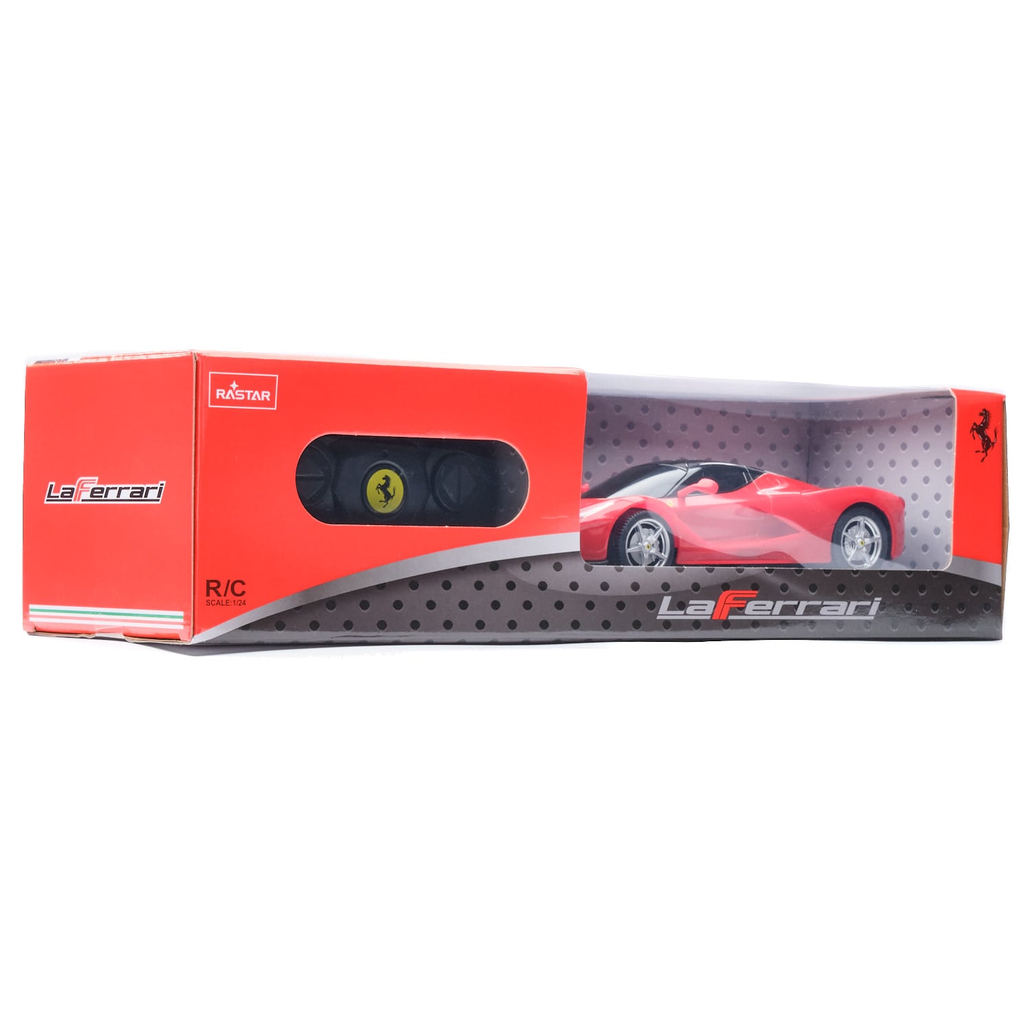 AUTO A CONTROL REMOTO FERRARI ROJO MARCA MODELO LA