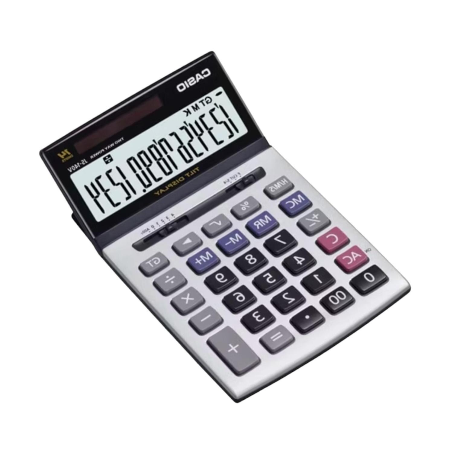 CALCULADORA CASIO JS-140V-W-DH