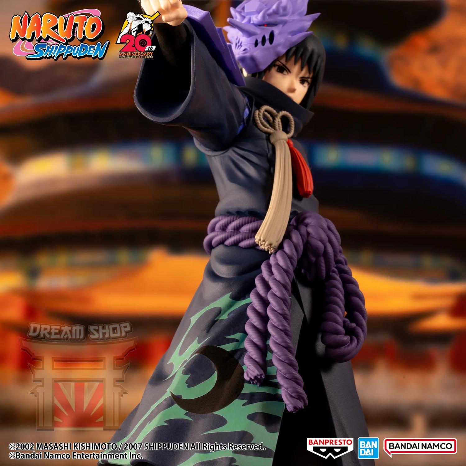 Ripley - FIGURA NARUTO SHIPPUDEN UCHIHA SASUKE 20TH ANNIVERSARY