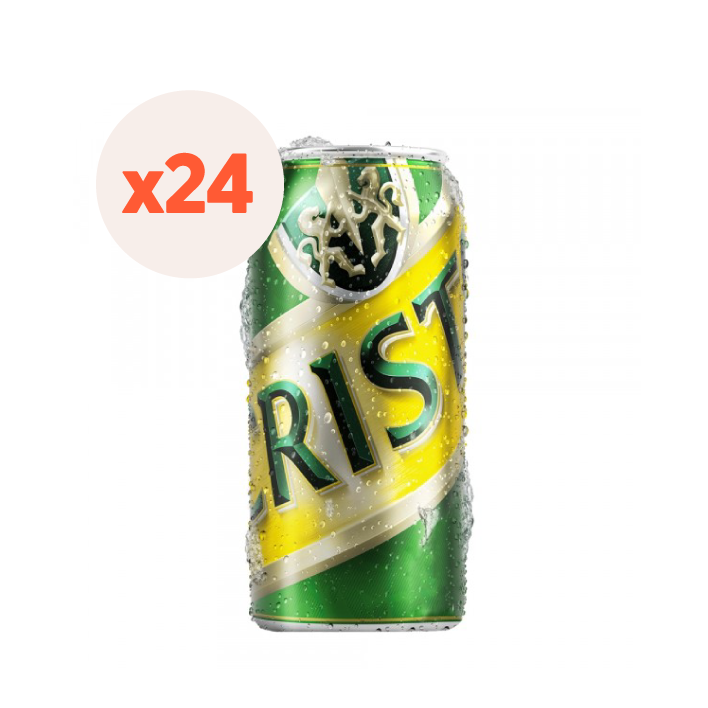 24X CERVEZA CRISTAL LATA 4,6° 500CC