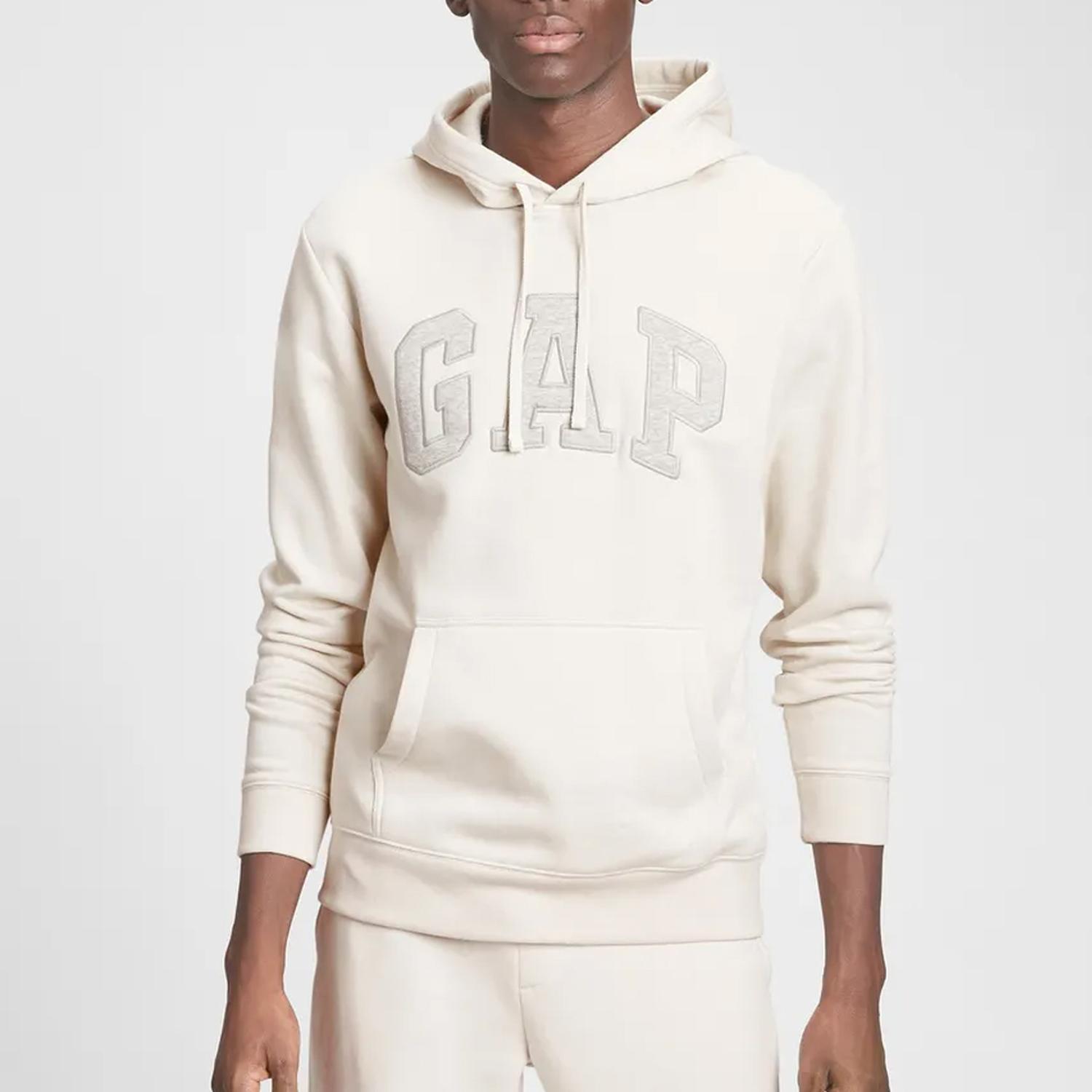 Ripley - POLERON HOMBRE HERITAGE EN COLOR BLANCO - GAP - 738102