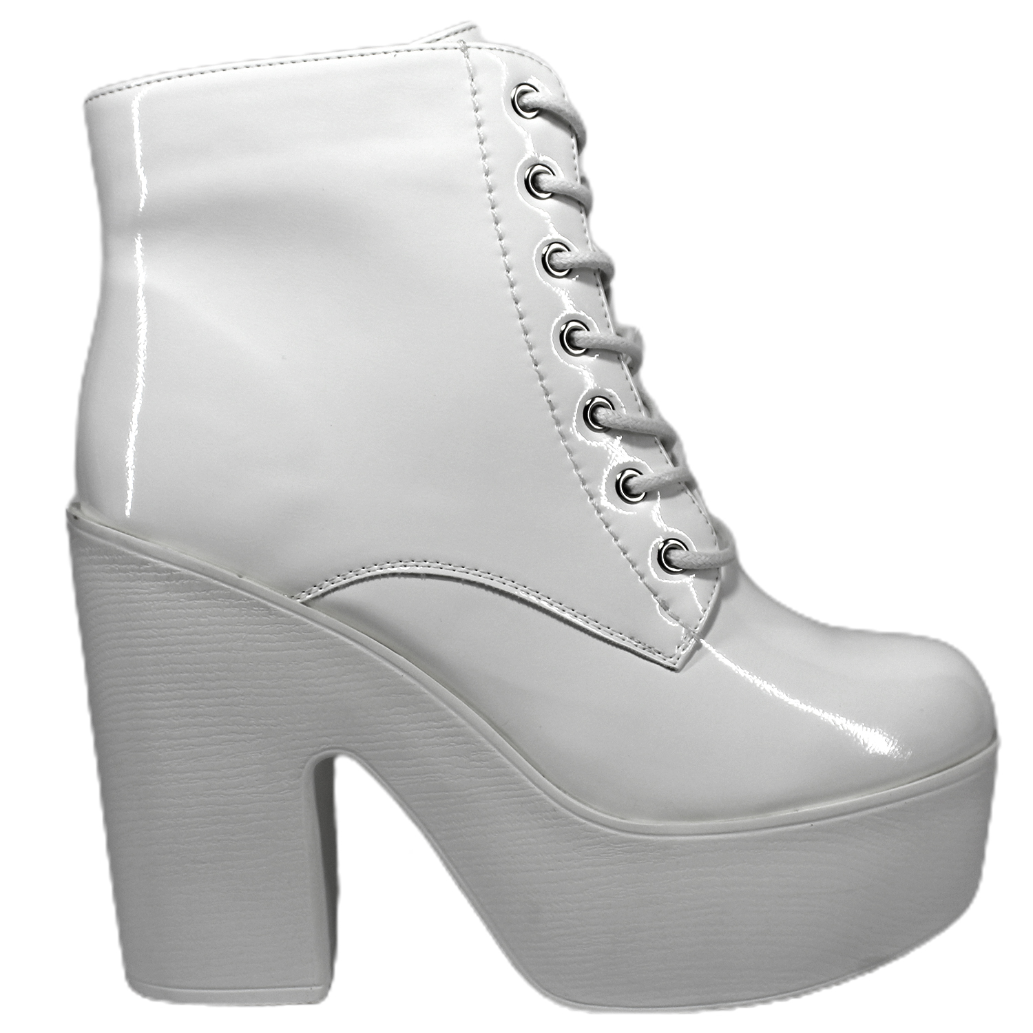 Ripley - BOTÍN MUJER BLANCO TACO ALTO CON PLATAFORMA 260 YASNA CASUAL