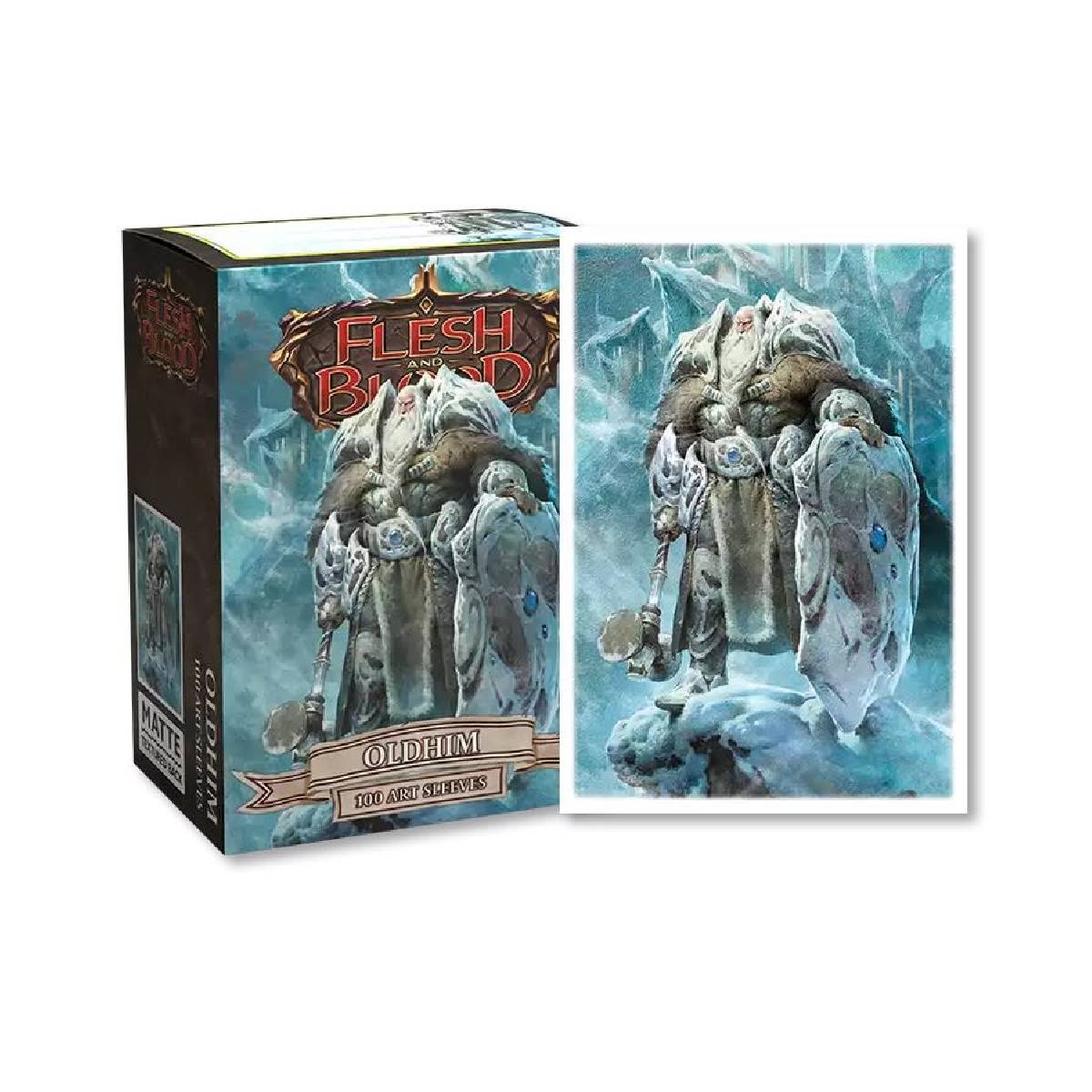 Ripley - PROTECTOR DRAGON SHIELD 100 MATTE 'FLESH & BLOOD OLDHIM' ART