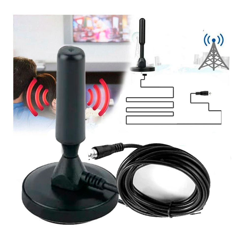 ANTENA HD TELEVISIÓN DIGITAL ANTENA AMPLIFICADA INTERNA JER