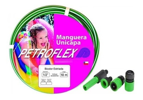 Ripley - MANGUERA PETROFLEX CTPETRO07 REFORZADA BICOLOR 1/2 10 M CON ...