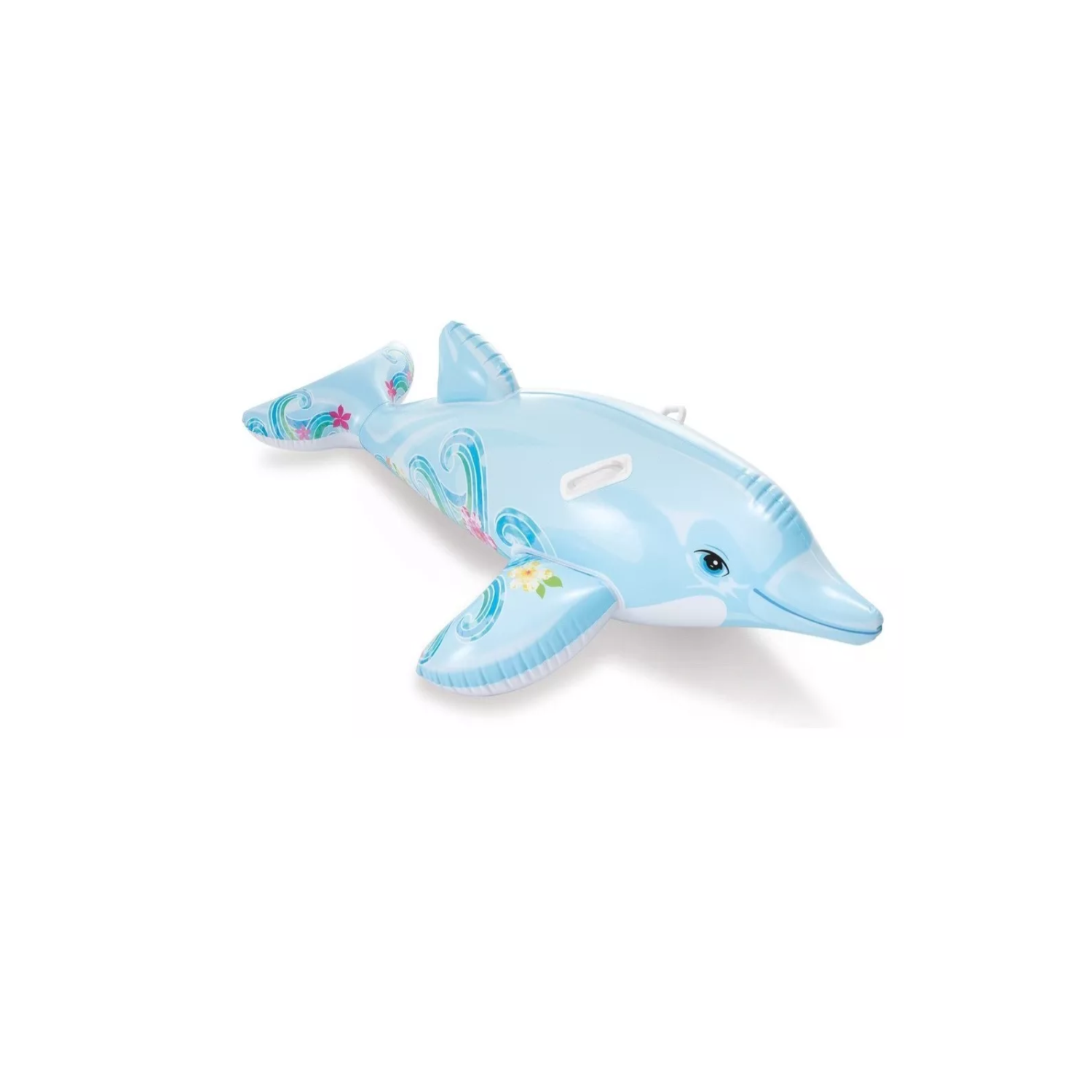 Ripley - FLOTADOR INFLABLE DELFÍN MONTABLE CON ASAS INTEX 175CM NIÑOS