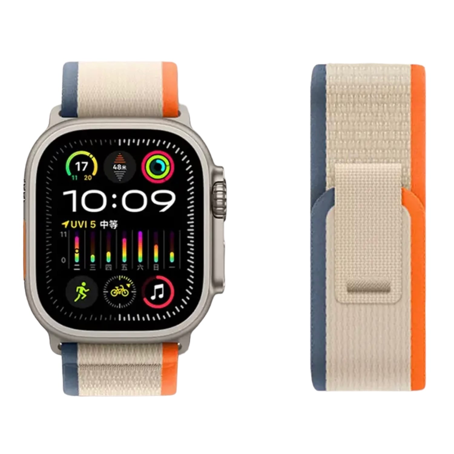 Ripley - CORREA GAOR TRAIL LOOP PARA APPLE WATCH ULTRA SERIES SE