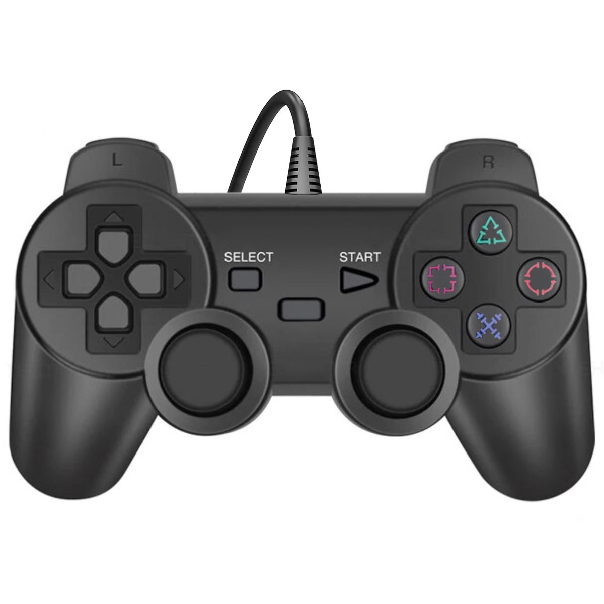 JOYSTICK DBLUE CONTROL USB PARA PC NEGRO WIN7/WIN8/WIN 10