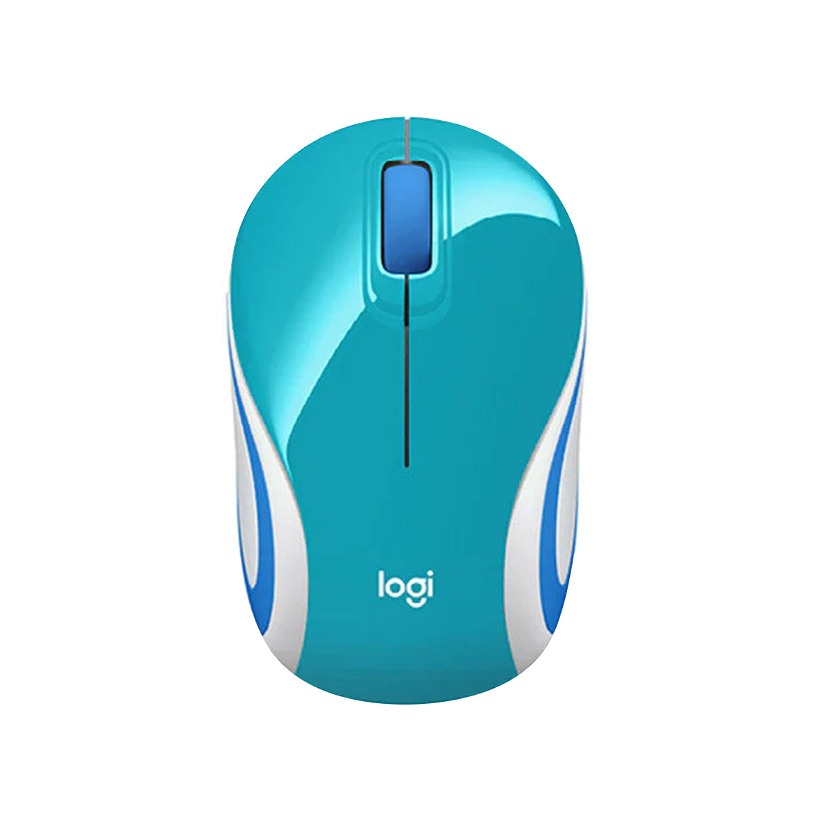 Ripley - MOUSE OPTICO INALAMBRICO LOGITECH M187 CELESTE