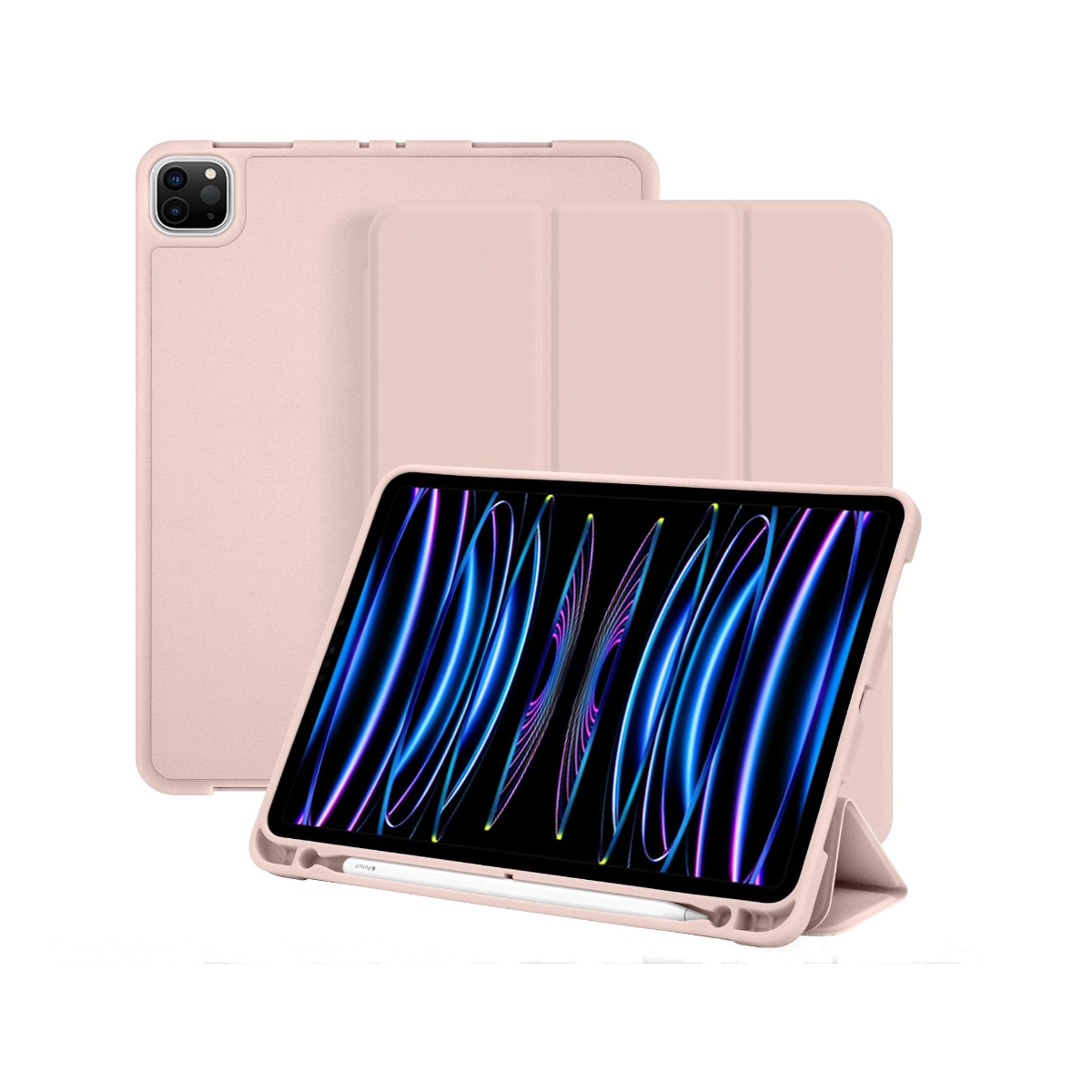 Ripley - CARCASA FUNDA SMART COVER PARA IPAD AIR 13 M2 2024 ROSADO
