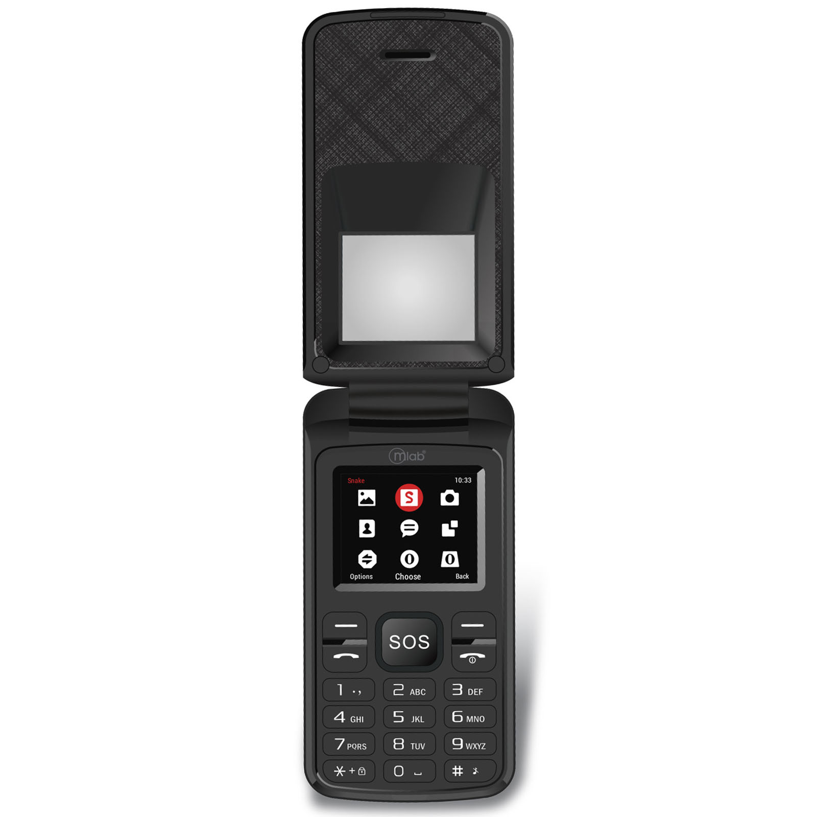 TELEFONO CELULAR ADULTO MAYOR 4G SENIOR 1.7' ALMEJA DUAL SIM