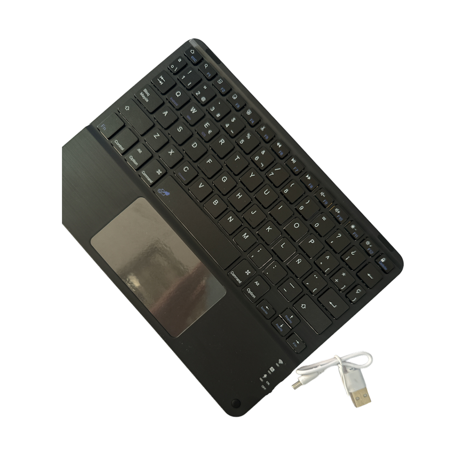 Ripley - FUNDA CON TECLADO ESPAÑOL TOUCHPA PARA IPAD AIR 10.9 4 5TA ...