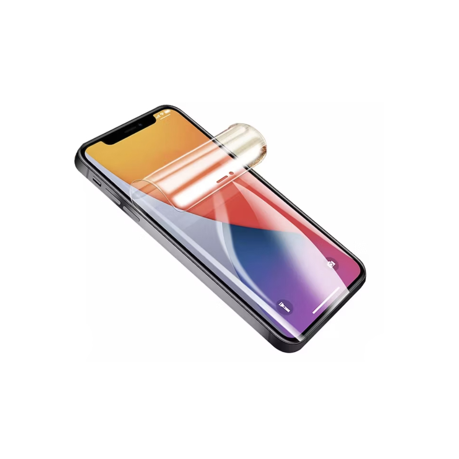 CARCASA LAMINA CLEAR PARA IPHONE 17 MORADO