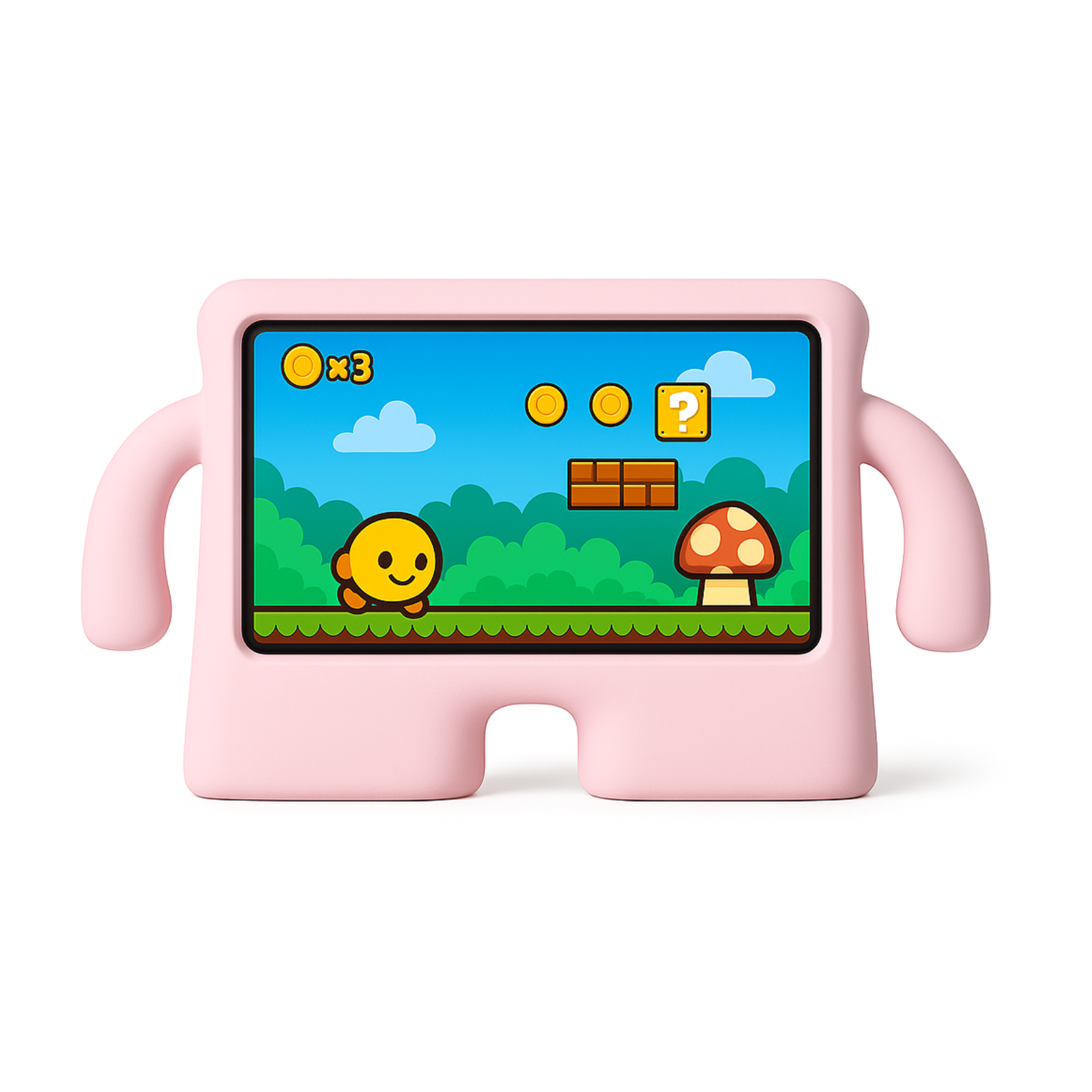 CARCASA NIÑOS ANTIGOLPE EV PARA TAB SAMSUNG S9 FE ROSADO