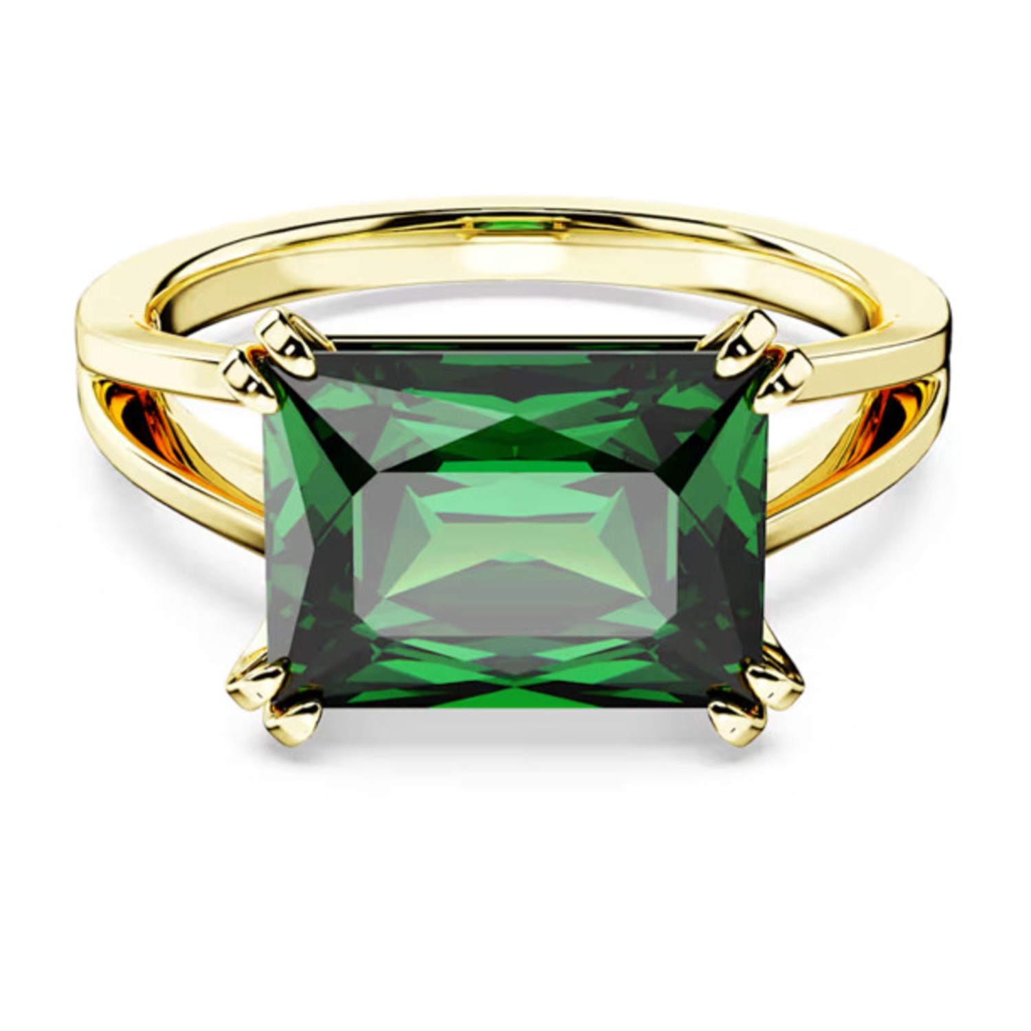 Ripley - ANILLO SWAROVSKI STILLA RECTANGULAR VERDE