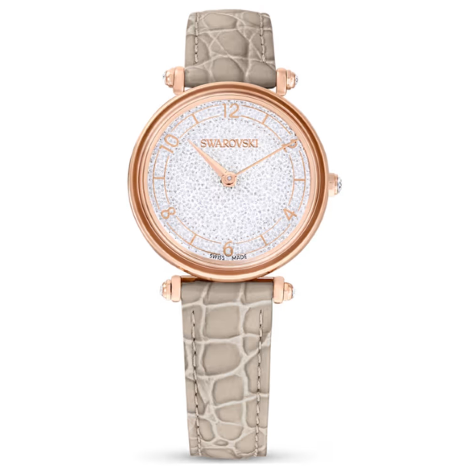 Ripley - RELOJ JOYAS BARON SWAROVSKI MODELO CRYSTALLINE ESTAMPADO ORO