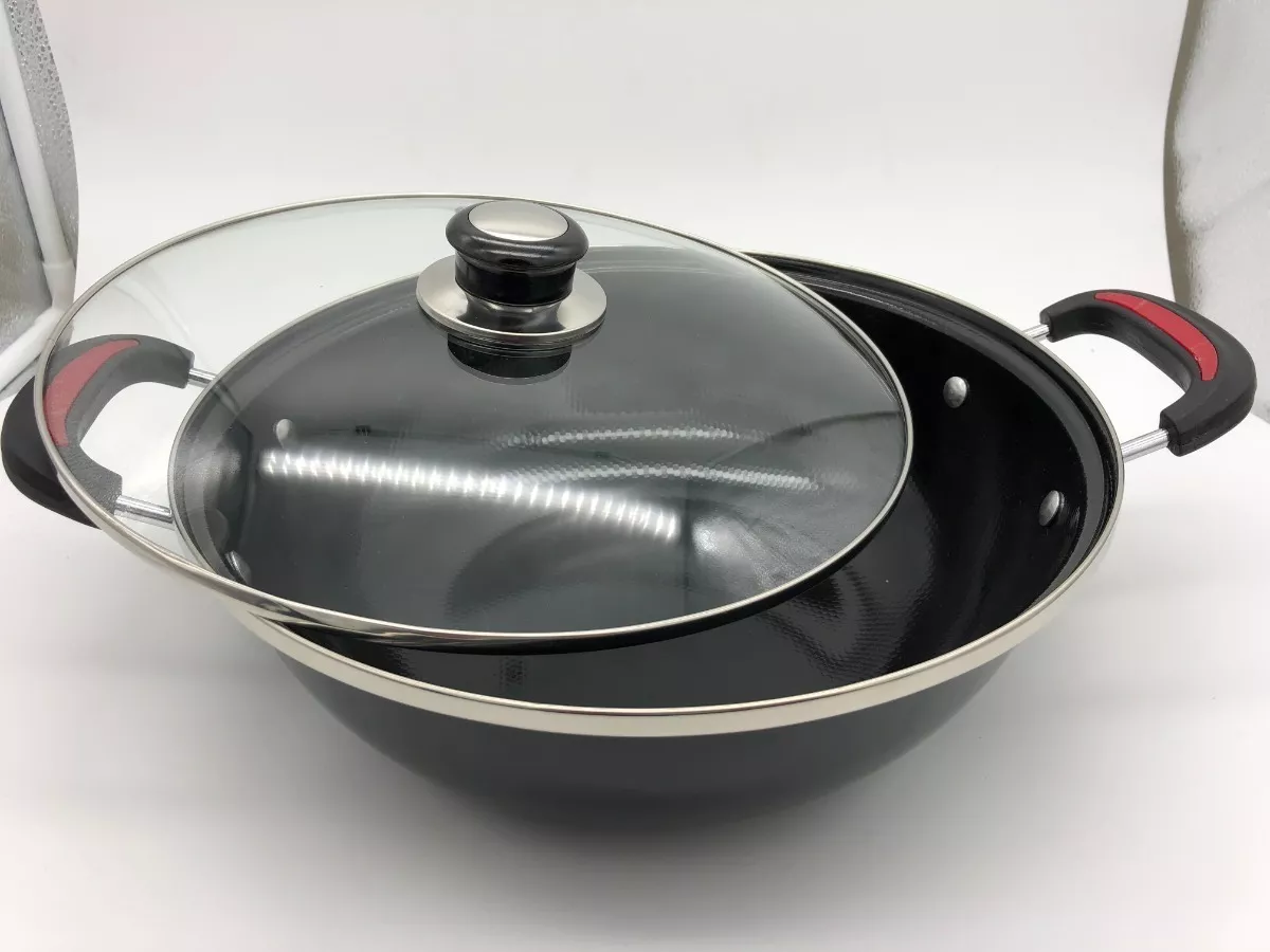 PAILA FREÍR 32 CM CON TAPA