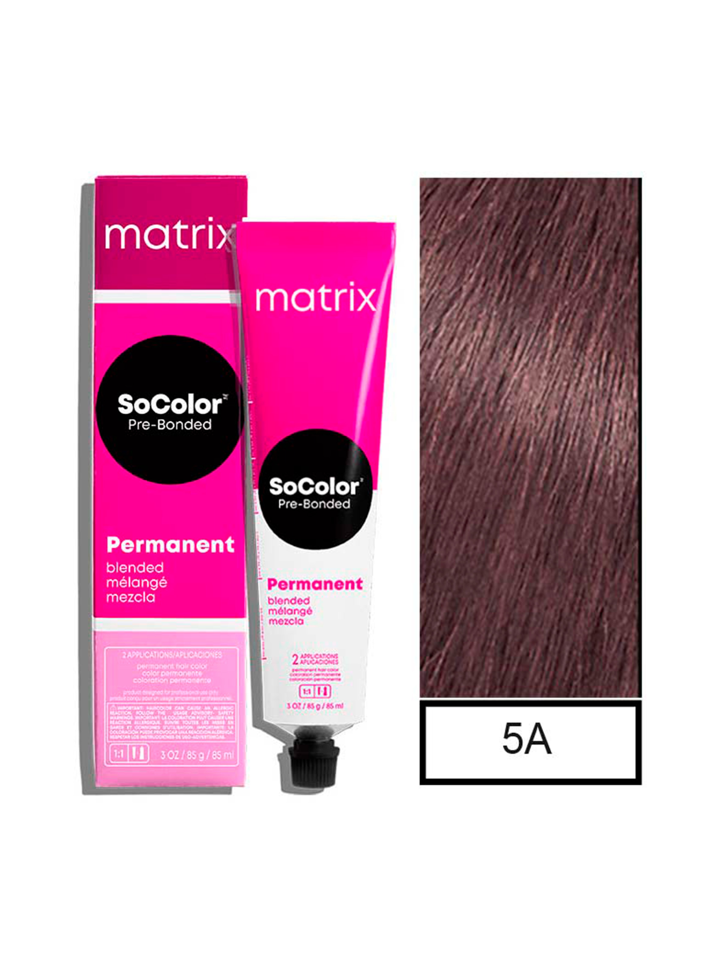 Ripley - TINTURA MATRIX SOCOLOR PERMANENTE CASTAÑO CLARO CENIZA 5A 90 ...