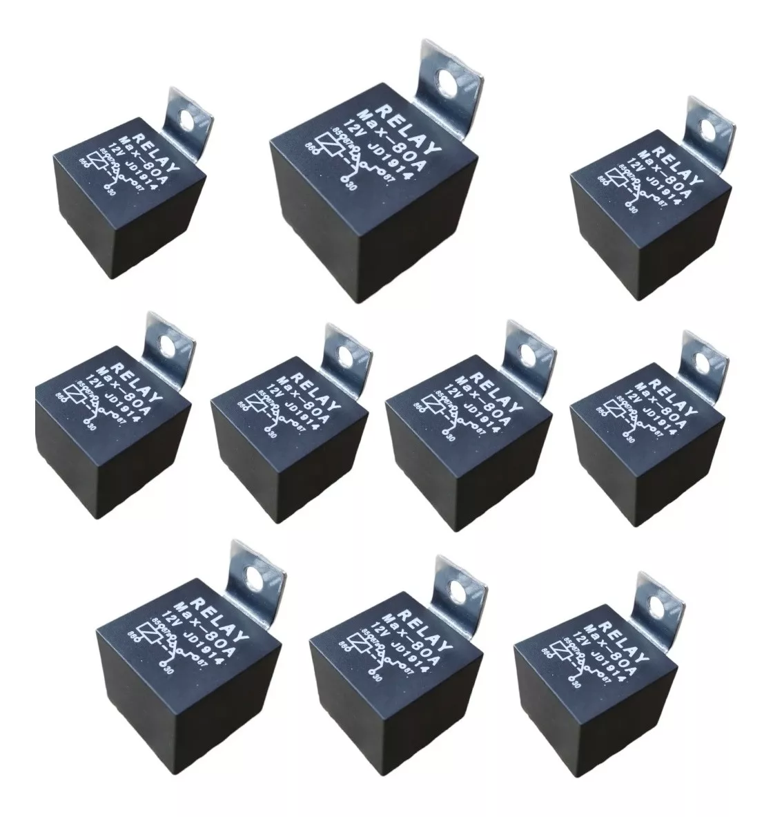 Ripley - X10 RELAY 12V 80A 4 PATAS RELÉ AUTO