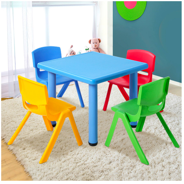 Ripley - SET DE 4 SILLAS PARA NIÑOS DIFERENTES COLORES