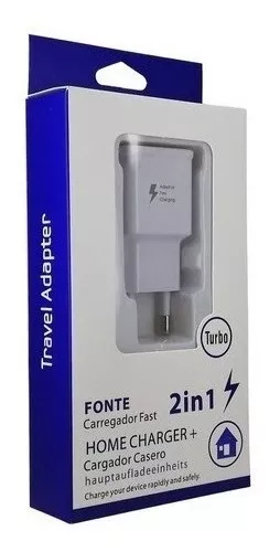 CARGADOR MICRO USB 3.0 A CARGA RAPIDA CON ADAPTADOR Y CABLE