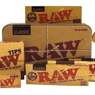 KIT INICIO COMPLETO RAW STARTER BOX NATURAL WAY TO ROLL 1 1 4