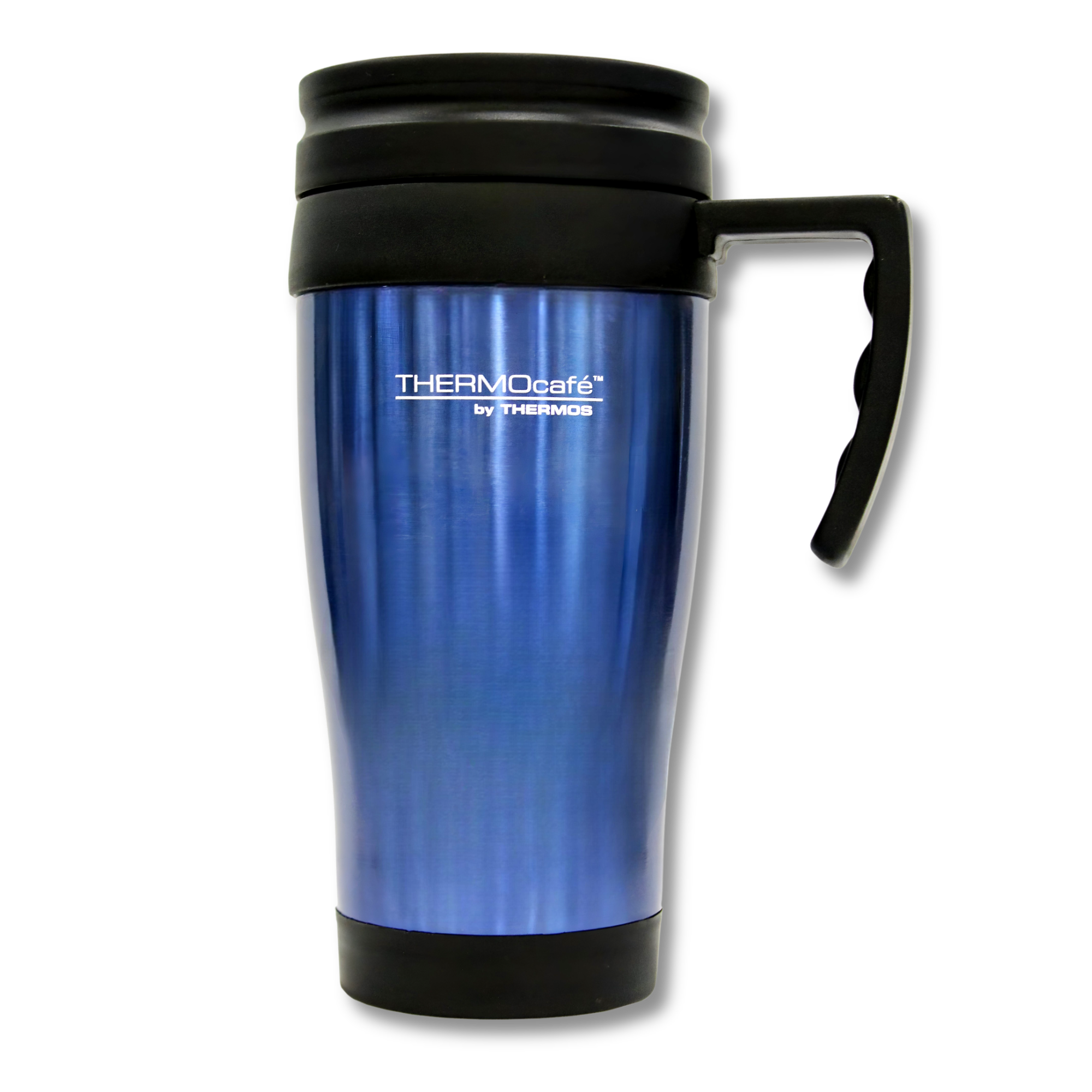Ripley - VASO TÉRMICO DE ACERO INOXIDABLE MUG 420 ML THERMOS - AZUL