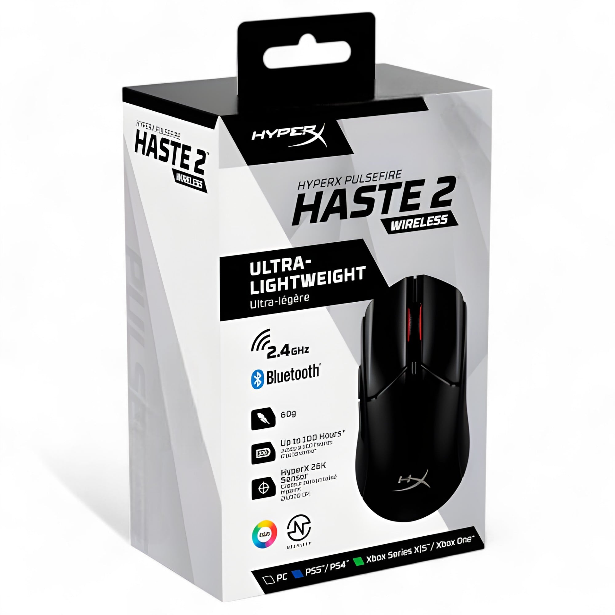 MOUSE HYPERX PULSEFIRE HASTE 2 ULTRA-LIGHTWEIGHT WIRELESS BT
