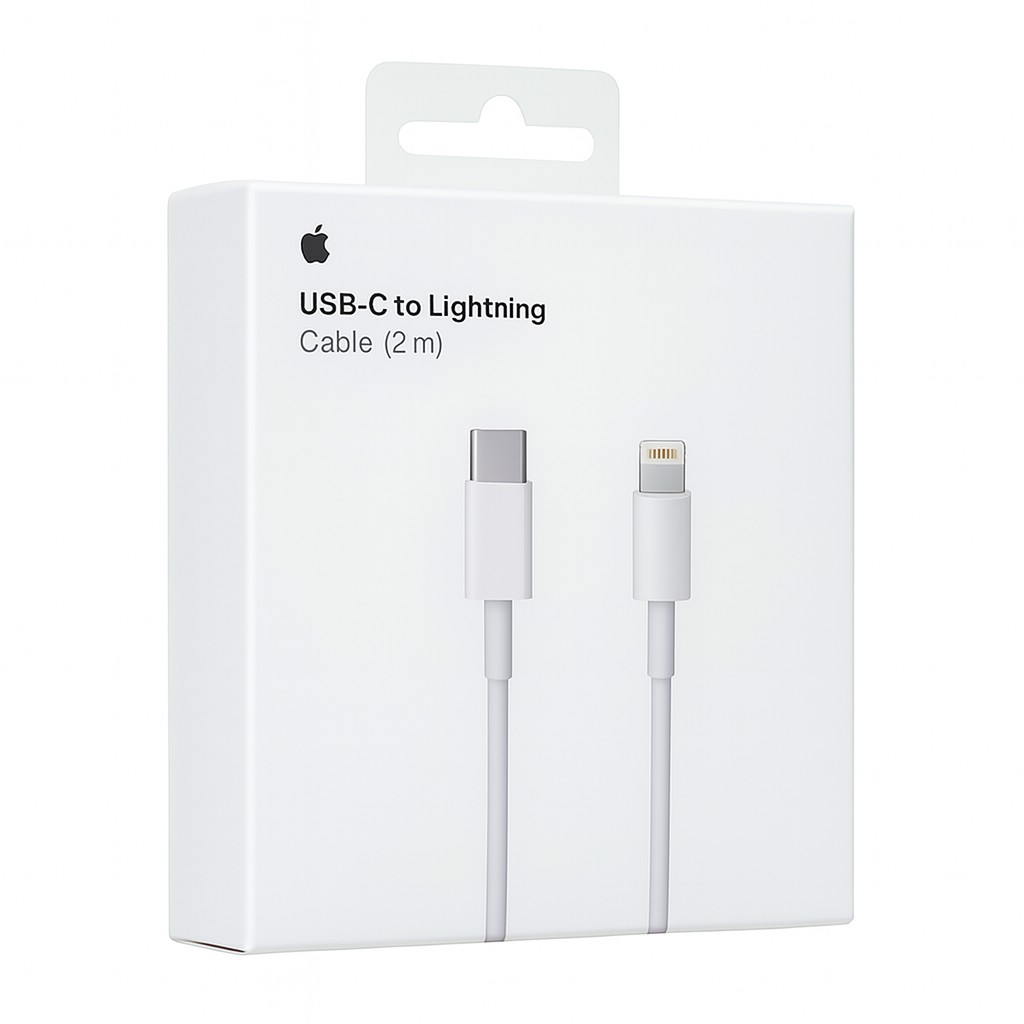 Ripley - CABLE DE DATOS APPLE USB-C A LIGHTNING 2M - MQGH2AM ORIGINAL