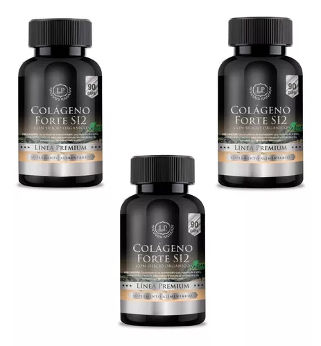PACK 3 LÍNEA PREMIUM COLAGENO FORTE SI2 90 CAPS C/U PREMIUM