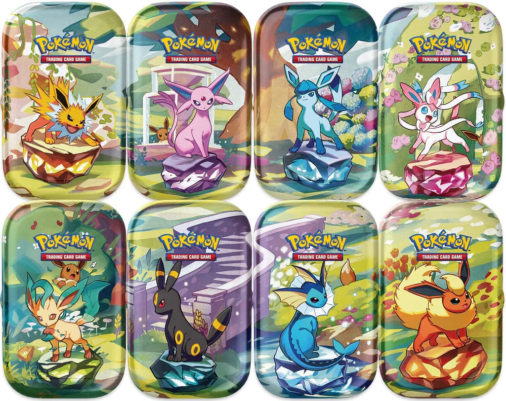 POKEMON TCG MINI TIN PRISMATIC EVOLUTIONS ESPAÑOL (AL AZAR)