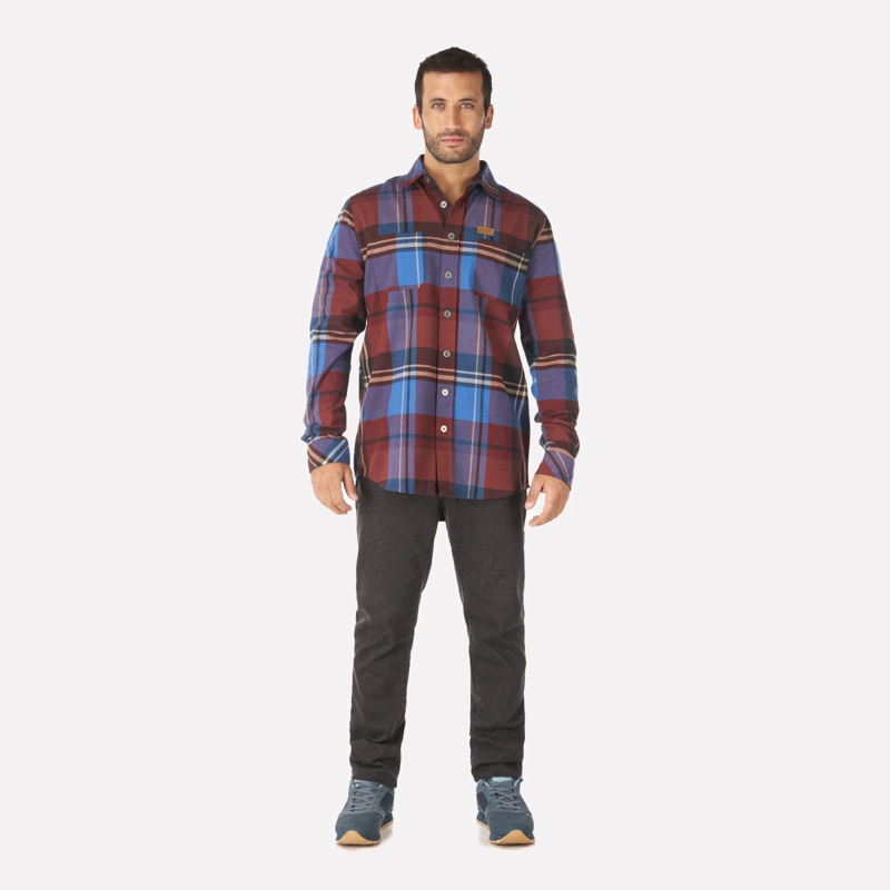 CAMISA HOMBRE HACHAZO AZUL HAKA HONU I22