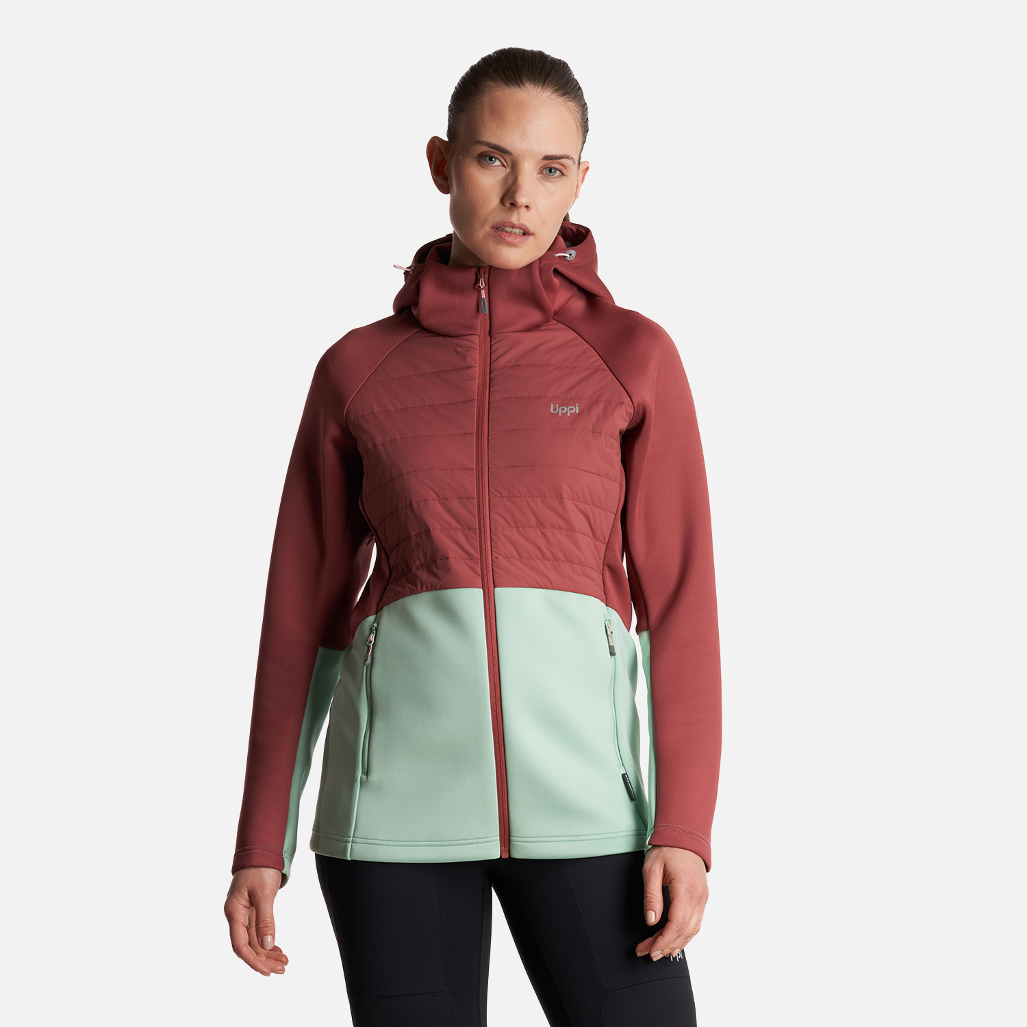 CHAQUETA MUJER COLDMOVE WINDBREAKER STEAMPRO HOODY JACKET ROSA OSCURO LIPPI