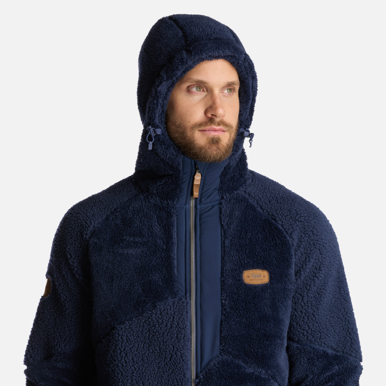 Ripley - CHAQUETA HOMBRE BEAR SHAGGY-PRO HOODY JACKET AZUL MARINO LIPPI