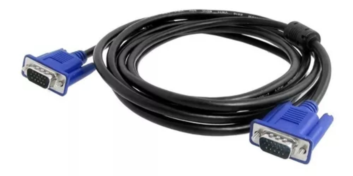 Ripley - CABLE VGA IDEAL PARA CONECTAR MONITOR TV PROYECTORES 3 MTS