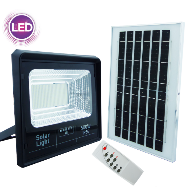 Ripley - PROYECTOR SOLAR 500W 400 LED 36X32CM