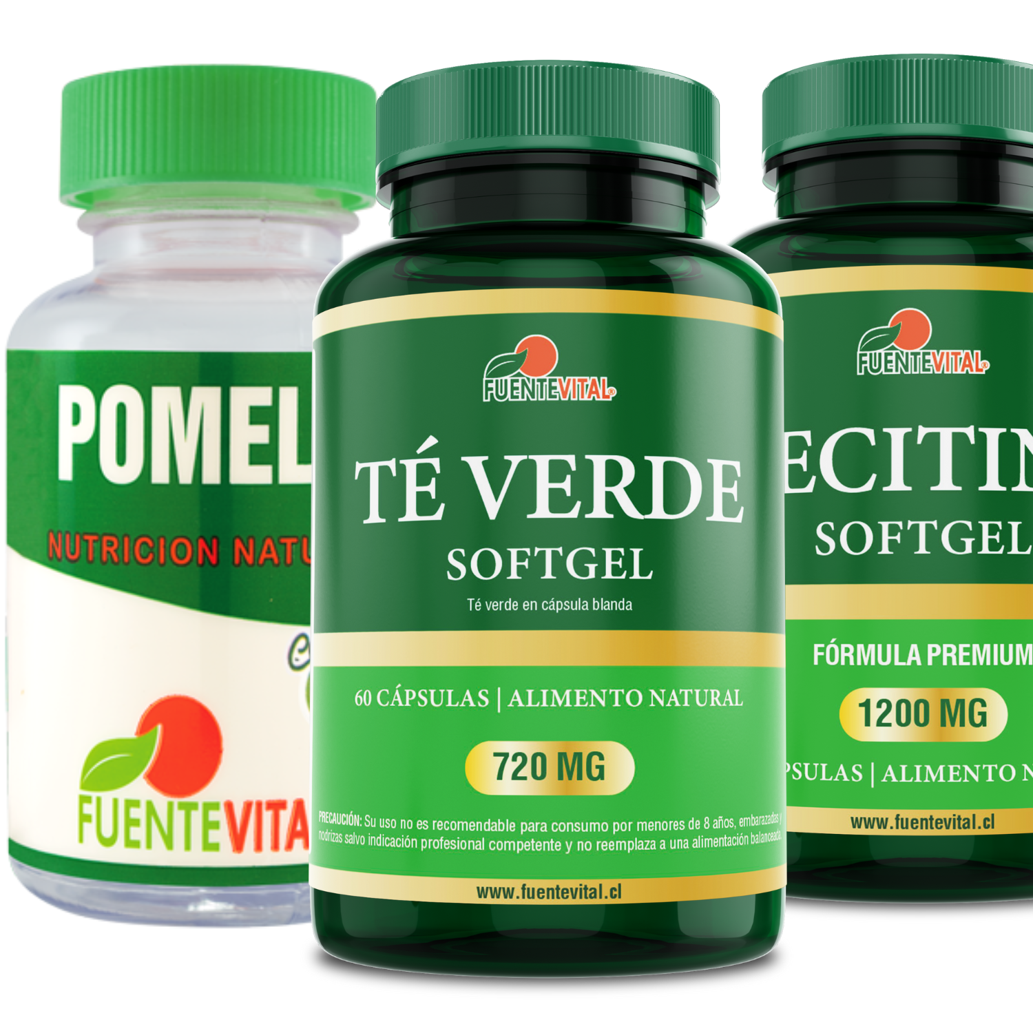 SUPLEMENTO ALIMENTICIO VITENERGY TÉ VERDE SOFT GEL + POMELO + LECITINA ...