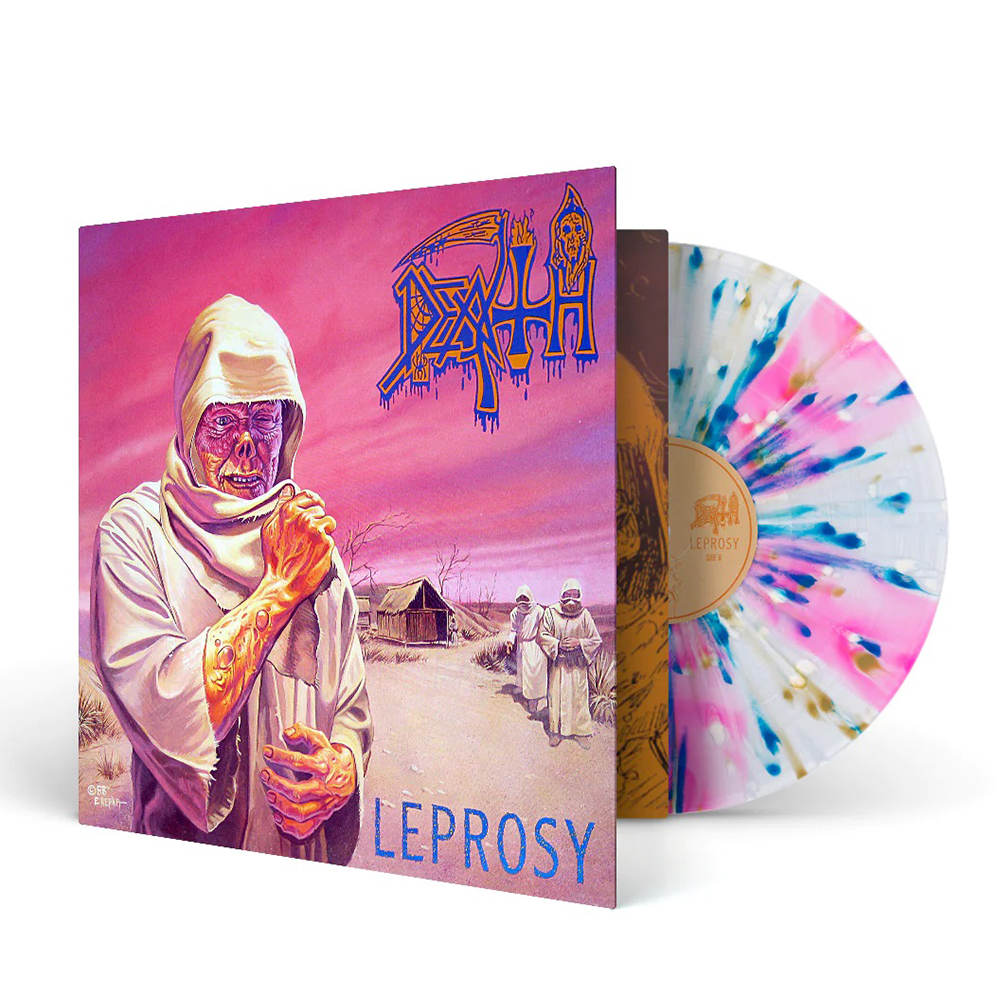Ripley - VINILO DEATH – LEPROSY (PINK, WHITE & BLUE SPLATTER)
