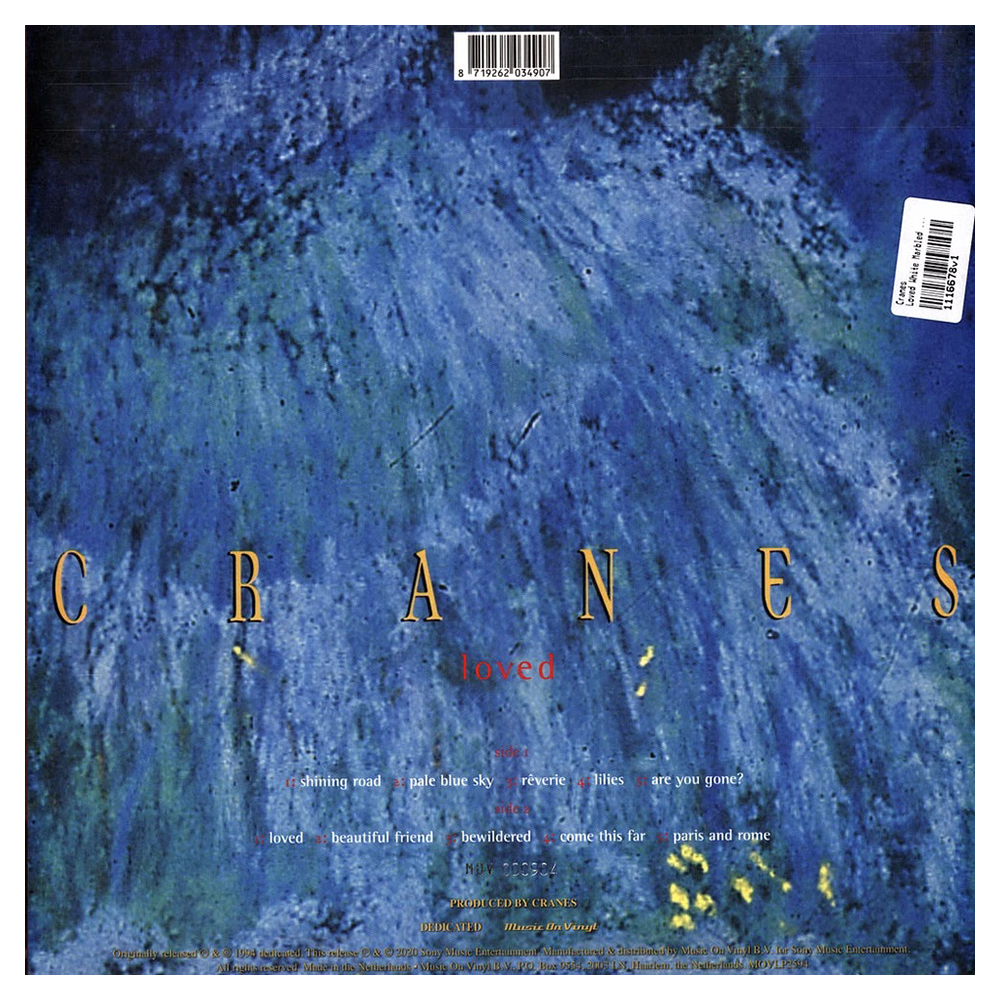 Ripley - CRANES – LOVED; VINILO (WHITE MARBLED)