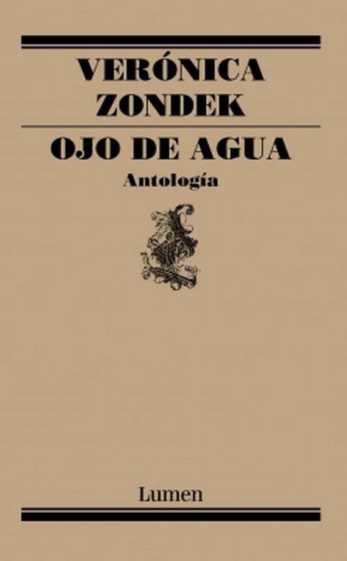 LIBRO OJO DE AGUA - VERONICA ZONDEK