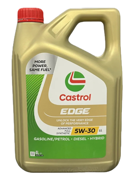 ACEITE MOTOR CASTROL 5W30 EDGE SINTETICO 4LT DPF DIESEL/BENCINERO