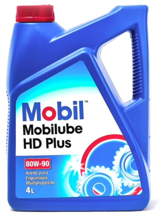 LUBRICANTE 80W90 MOBIL MOBILUBE HD PLUS 4 LTS.